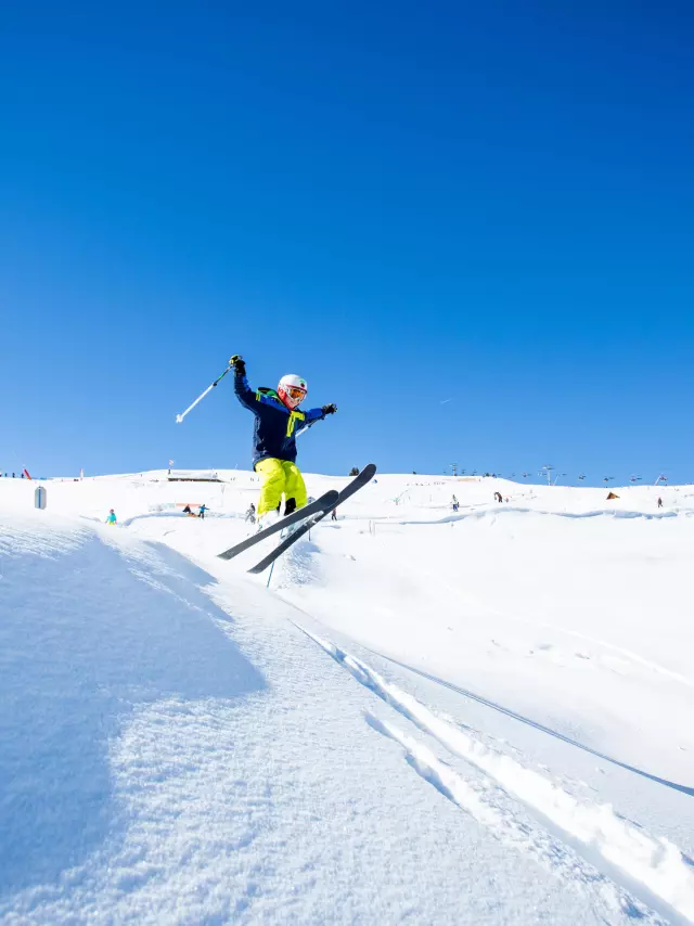 Les Saisies station de ski Alpin tous niveaux domaine Espace Diamant ...